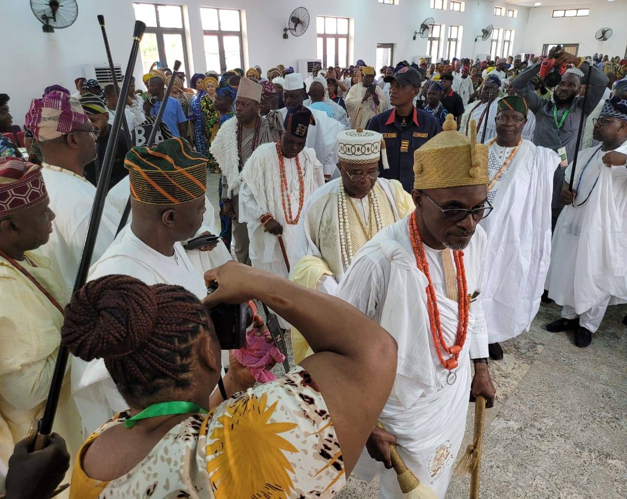 PHOTONEWS: Suarau Olayiwola Alani Bankole Becomes Apena Of Egbaland