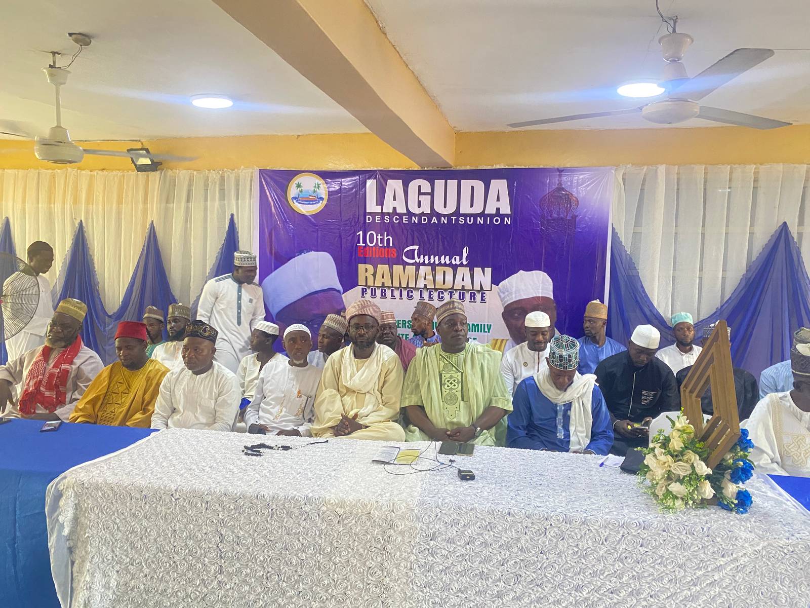 Laguda Family Holds 10th Annual Ramadan Lecture, Offers Fidau Prayer ...